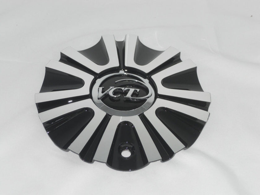 VCT Wheels Mancini 208-2090/2295-AL Black Machined Wheel Center Cap ...