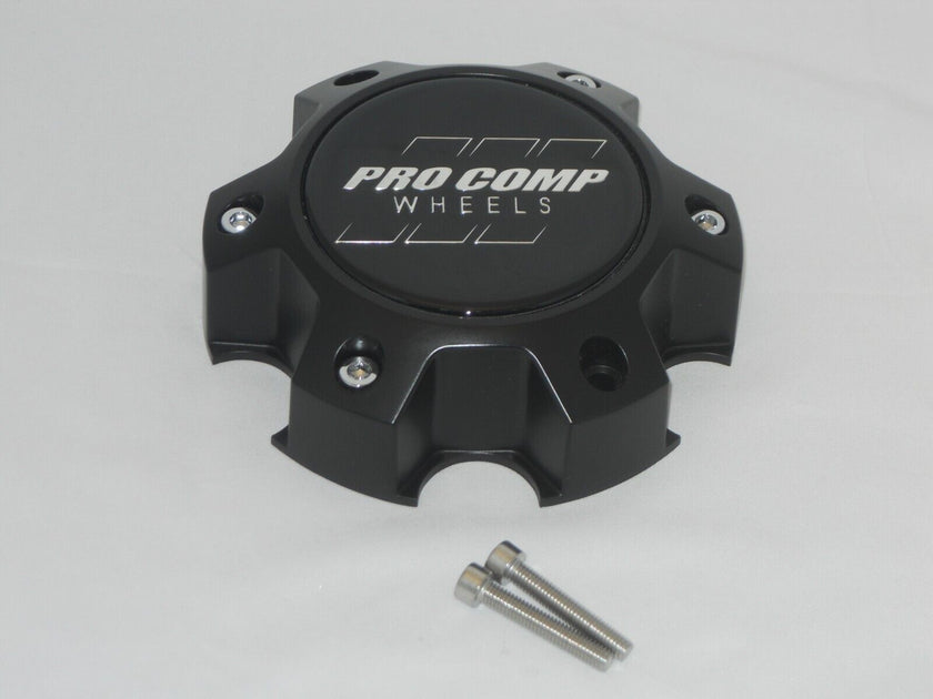 PRO COMP 41 PHASER FLAT MATTE BLACK WHEEL RIM CENTER CAP 5041635000 50 ...