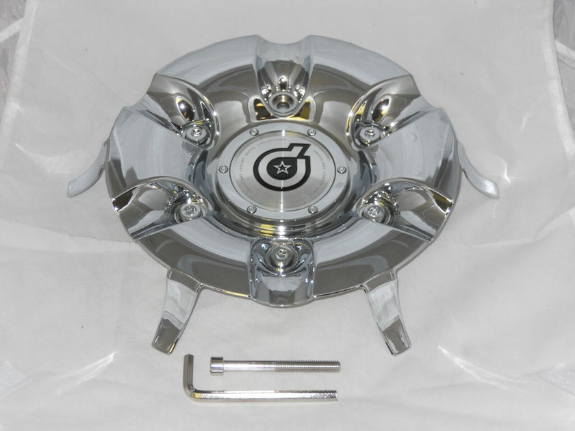 DROPSTARS DS01 LUXURY WHEELS DS01280011 S511-10 CHROME WHEEL RIM CENTE ...