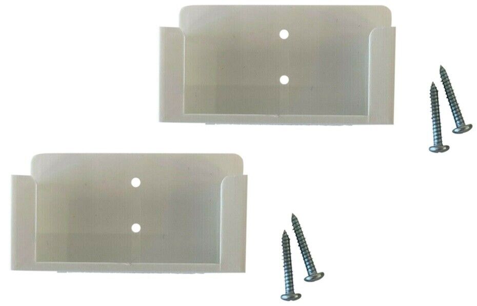 2 GARAGE DOOR WIRELESS WALL BUTTON WHITE MOUNT FOR CHAMBERLAIN LIFTMAS ...