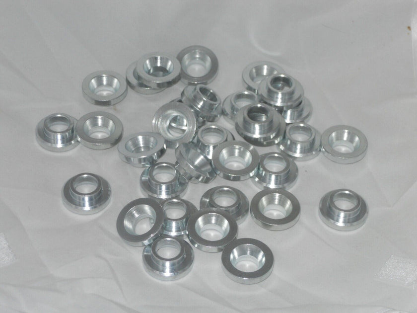 32 x WELD WHEEL SHANK LUG INSERT CONVERSION WASHER .80” MAG SEAT ACORN ...