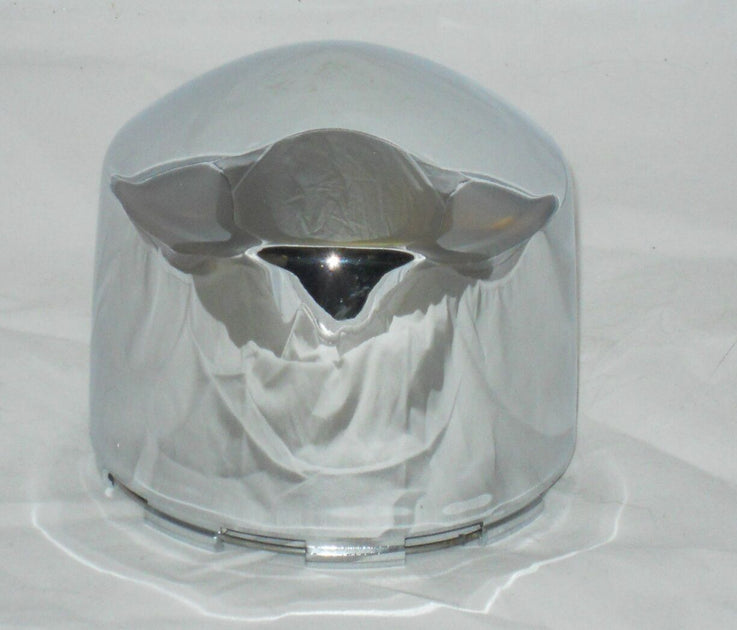 WELD DOME BULLET STYLE CHROME WHEEL RIM CENTER CAP REPLACES 614-4942 P ...