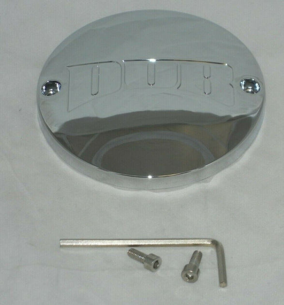 DUB WHEELS 8530-15 CHROME WHEEL RIM CENTER CAP WITH 2 SCREWS ...
