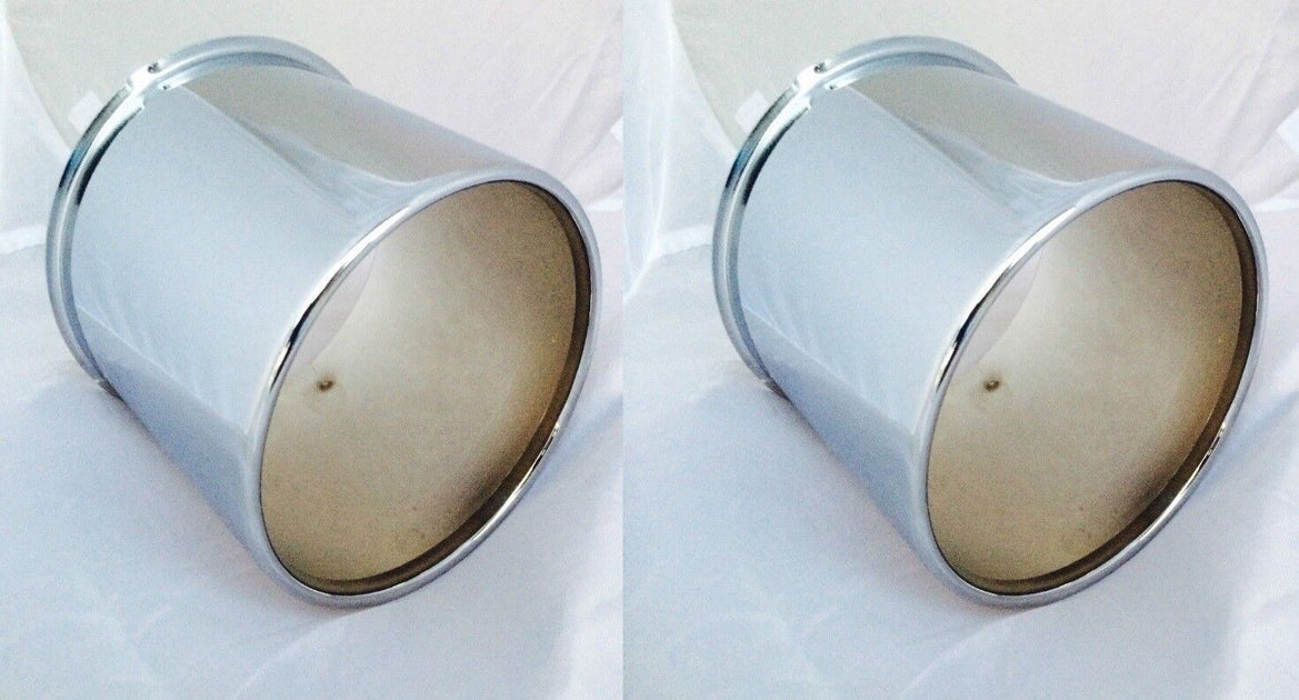 2 CAP DEAL EAGLE ALLOYS WHEEL RIM CENTER CAP ACC 213 06 CHROME 8 LUG O ...