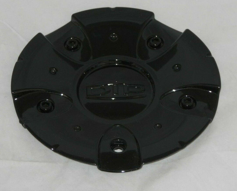 DIP DAGGER GLOSS SHINY BLACK 153S158 C10D62B WHEEL RIM CENTER CAP ...