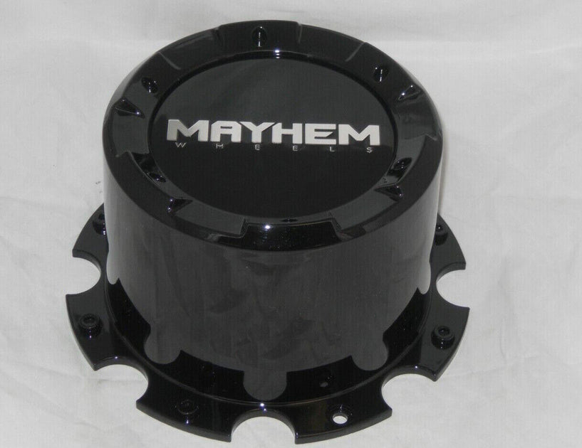 Mayhem 8107 Cogent Dually Gloss Black Rear Wheel Rim Center Cap C10810 ...