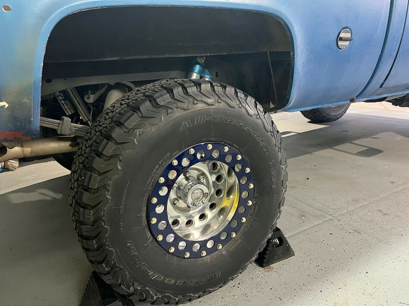 4 - EAGLE SIMULATED BEADLOCK RINGS FOR 102 185 195 16" INCH WHEELS RIM ...