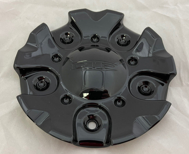 DIP NINJA D65 GLOSS SHINY BLACK D65-2-1718 WHEEL RIM CENTER CAP ...