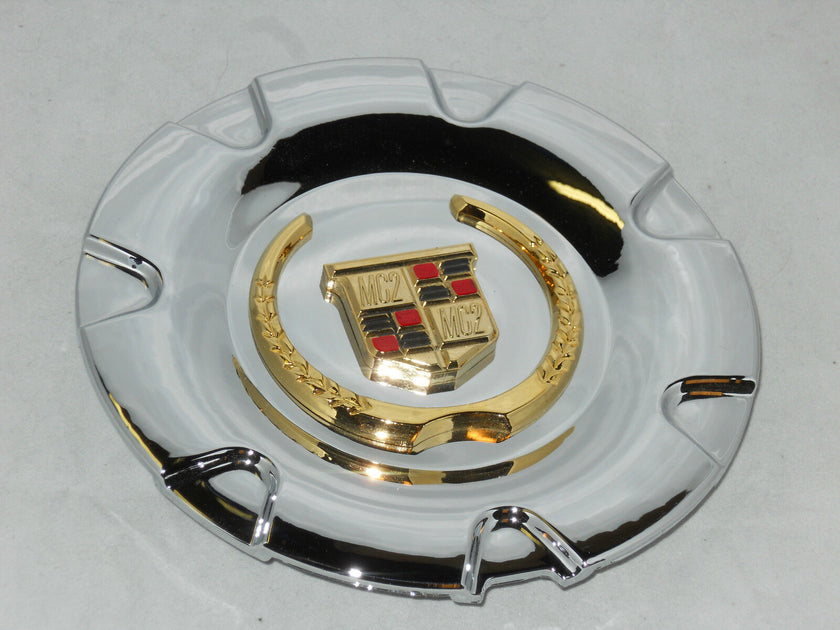 MC2 CADILLAC SRX 18" WHEEL RIM CENTER CAP 4581 4594 MC2-C4581 GOLD WRE ...